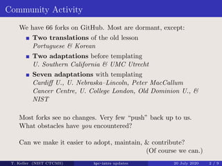 2020.07.20 hpc carpentry | PPT