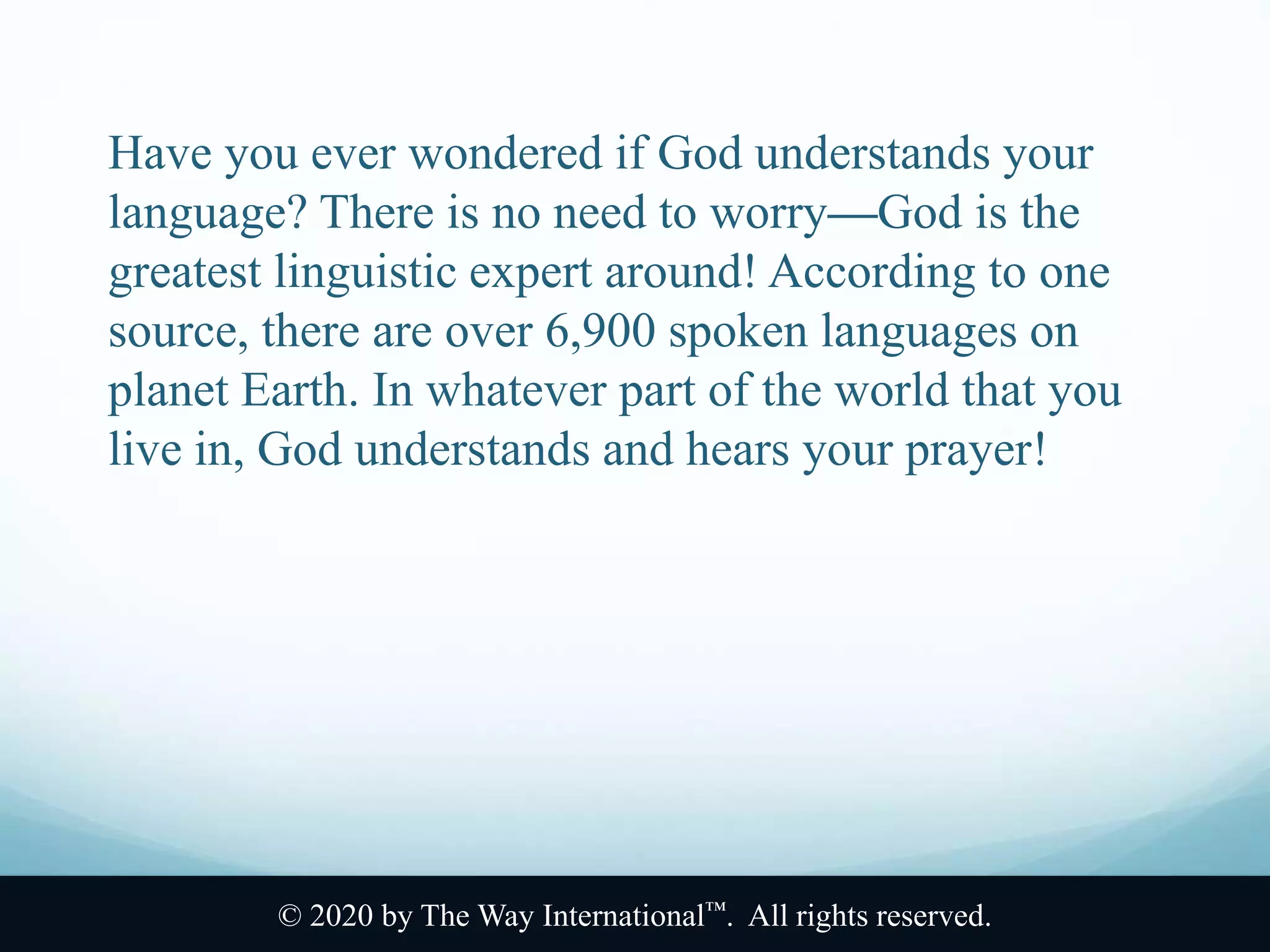 How Do I Communicate with God? | PPT