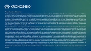 Kronos Bio (KRON) IPO deck - October 2020 | PDF