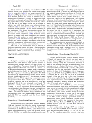 Wurster Fluidised Bed Coating of Microparticles: Towards Scalable ...
