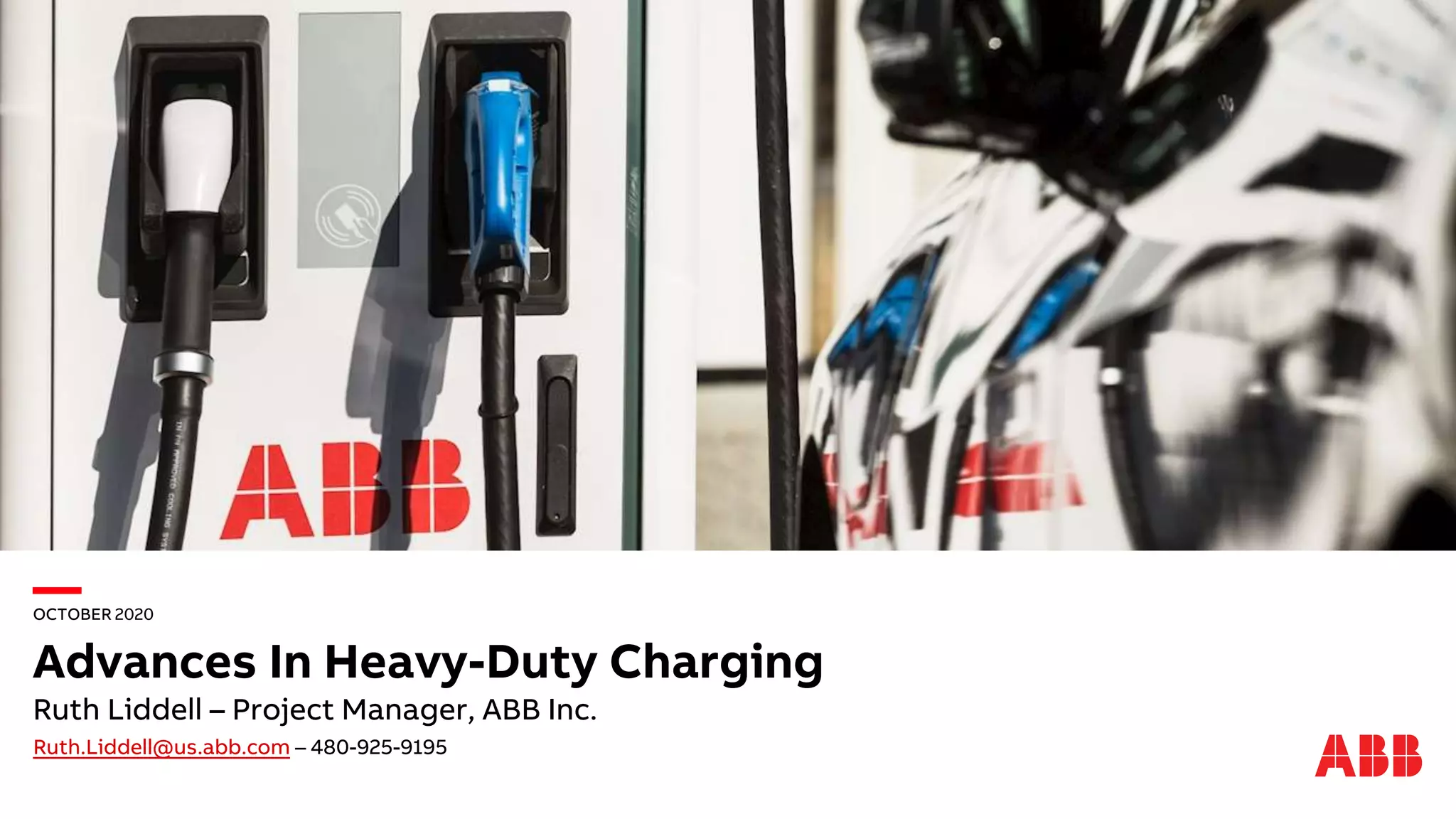Advances in Heavy-Duty Charging by Ruth Liddell | PPT