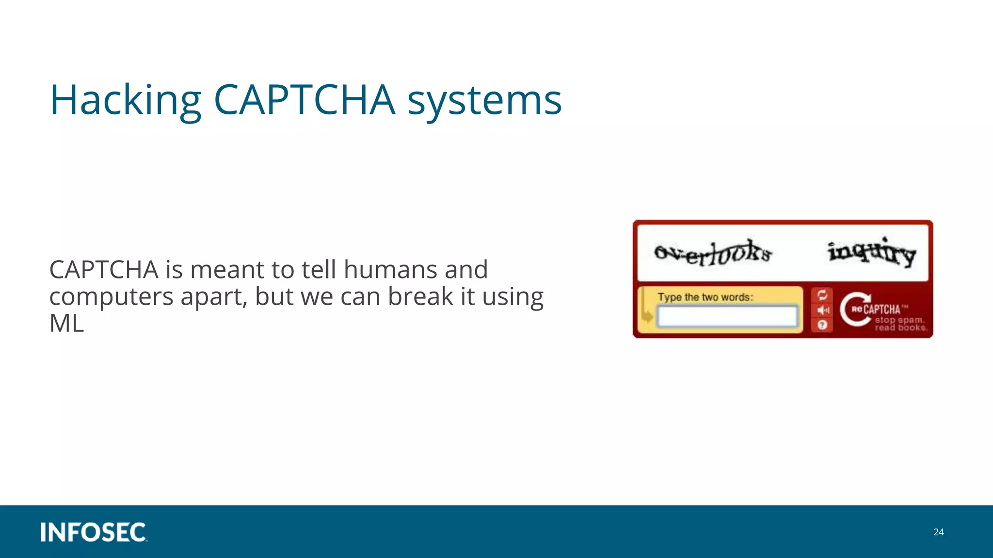 From machine learning to deepfakes - how AI is revolutionizing cybersecurity | PPT