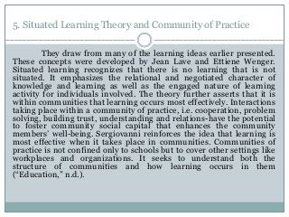 FLCT - Chapter 1 - Learner-Centered Theories of Learning | PPTX