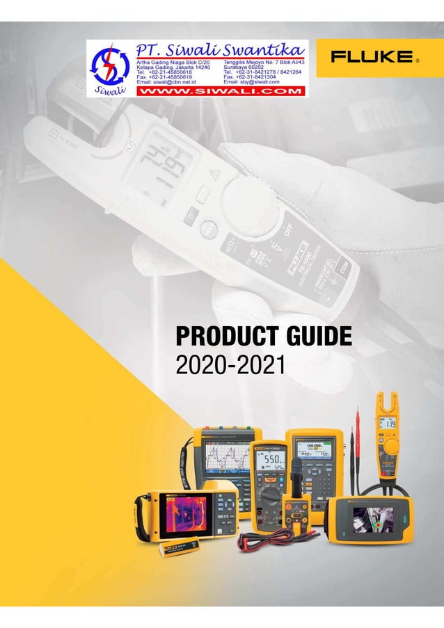 Katalog Fluke 2020 - 2021 | PDF