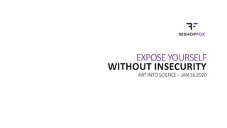 Expose Yourself Without Insecurity: Cloud Breach Patterns | PPT