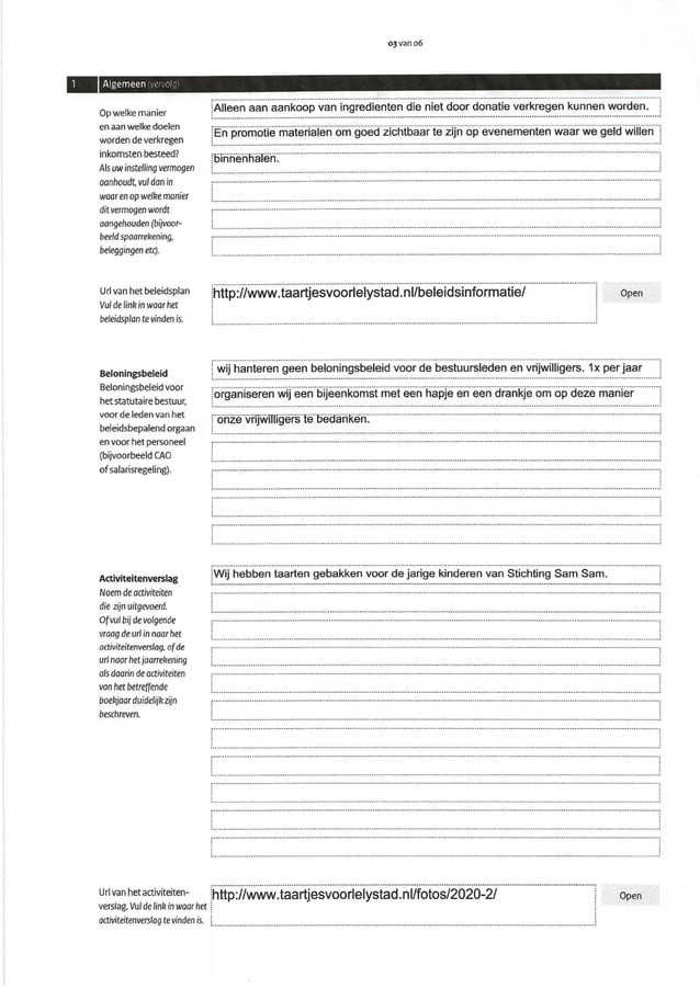 2020 - Anbi-status formulier | PDF