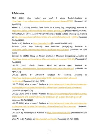 April 2020 - Cambridge English Teachers Activities | PDF