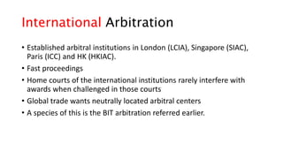 Arbitration - For Dhruva Advisors | PPTX