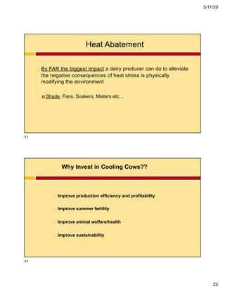 heat stress pathology dairy cattle belcham | PDF