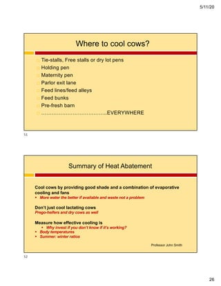 heat stress pathology dairy cattle belcham | PDF