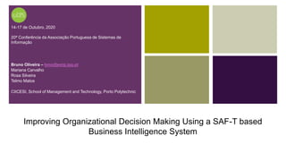 Improving Organizational Decision Making Using a SAF-T based Business ...
