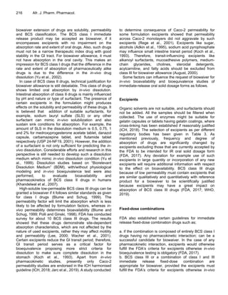 Comparative analysis of biopharmaceutic classification system (BCS ...