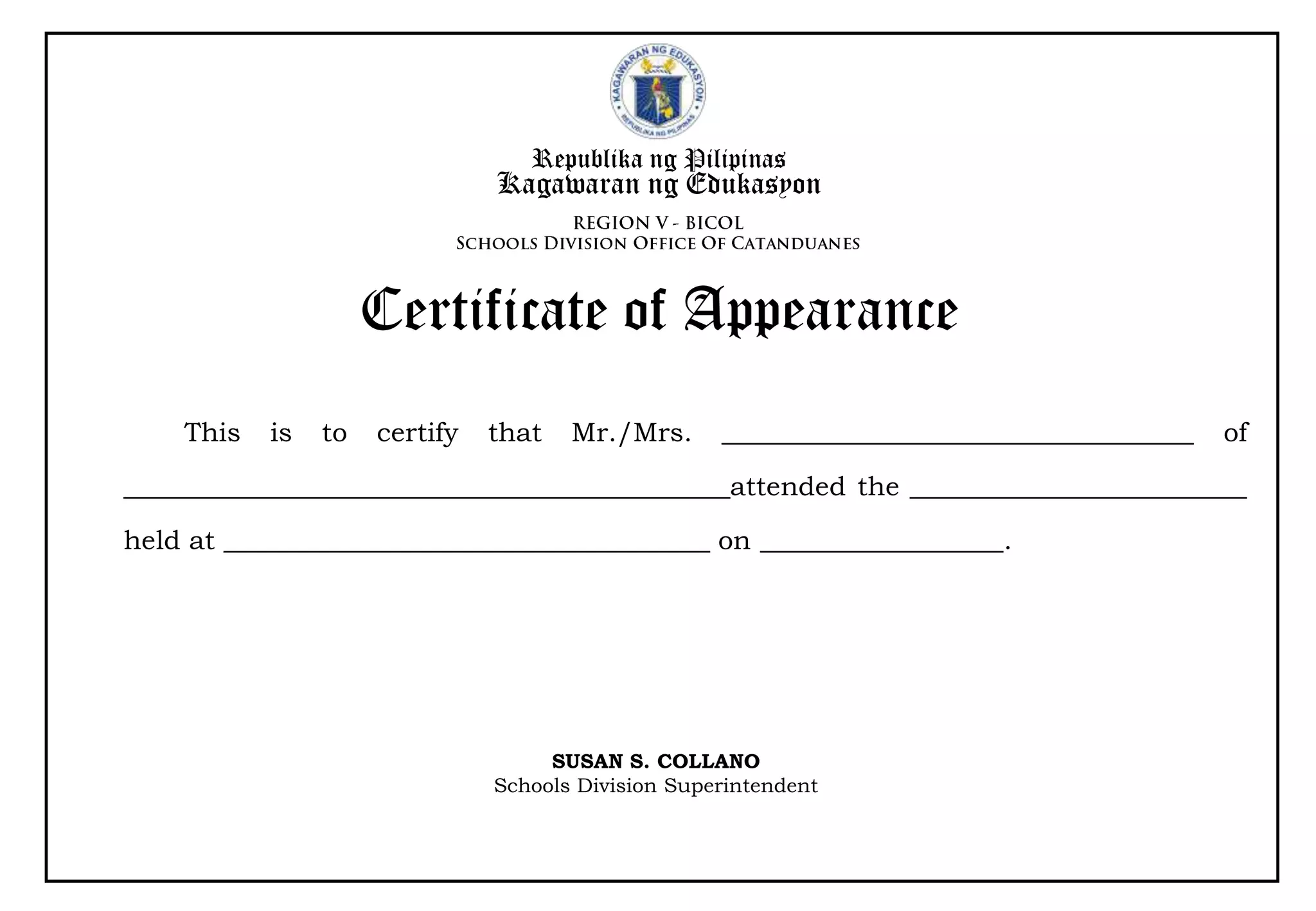 2020-DepEd-Official-Certificate-Templates.pptx | Professional School ...