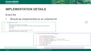 Discrete-event simulation: best practices and implementation details in ...