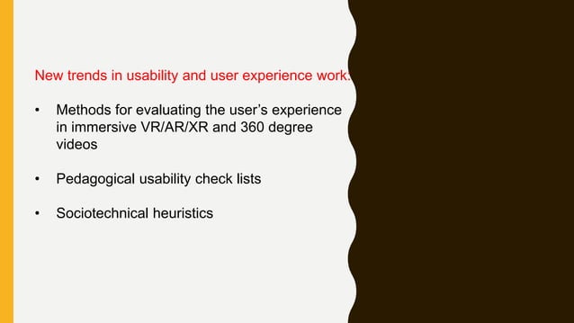 CoMo Game Dev - usability and user experience methods | PPT