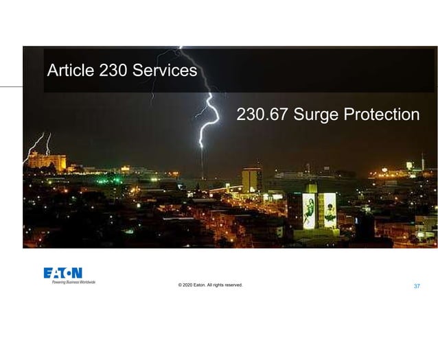 EATON-2020-NEC-code-changes-presentation | PDF | Home Appliances | Home ...