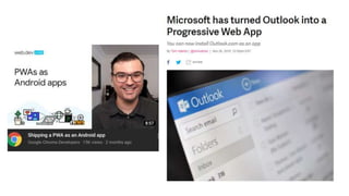 PWA - Progressive Web Apps | PPT