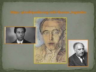 Roman Ingarden i fenomenologia - Patron Roku 2020 | PPSX | Religion ...