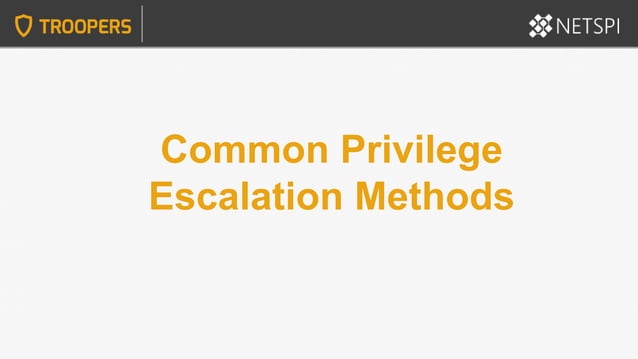 TROOPERS 20 - SQL Server Hacking Tips for Active Directory Environments | PDF