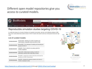 Model repositories and standard formats for model reusability | PPT