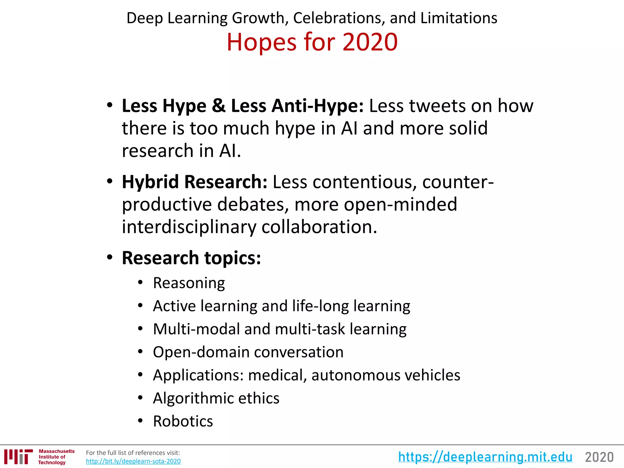 Deep Learning State Of The Art 2020 Pdf