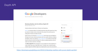 ARCore Update (Jan 2020) | PPT