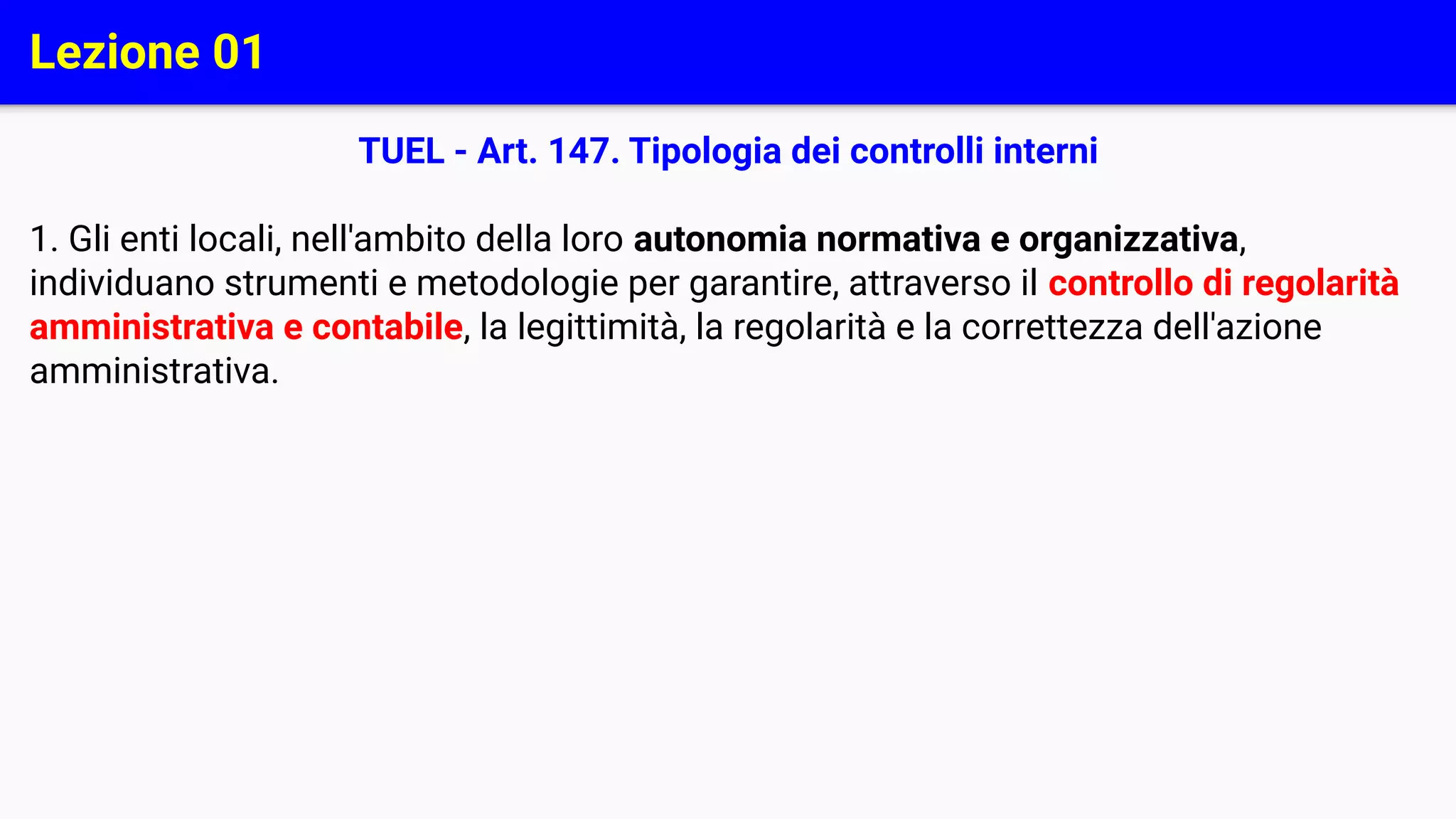 Lezione n. 01 (2 ore) - Simulazione di prova scritta con domande a risposta aperta (prima prova ...
