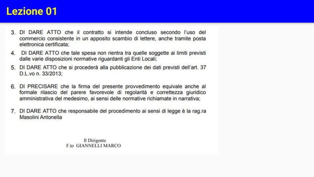 Lezione n. 01 (2 ore) - Simulazione di prova scritta con domande a ...