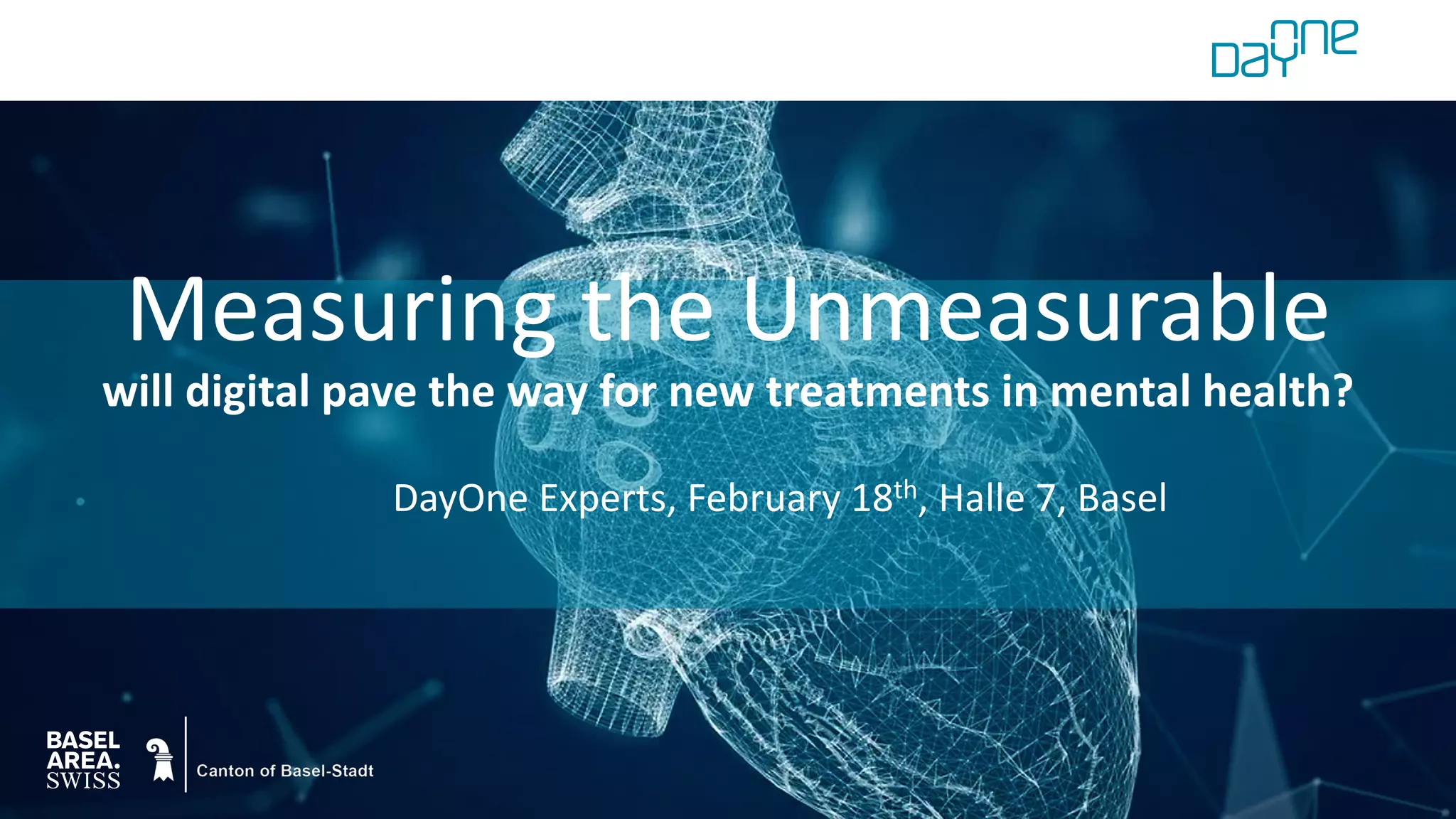 Expert Event DayOneBasel on Mental Health | PPT