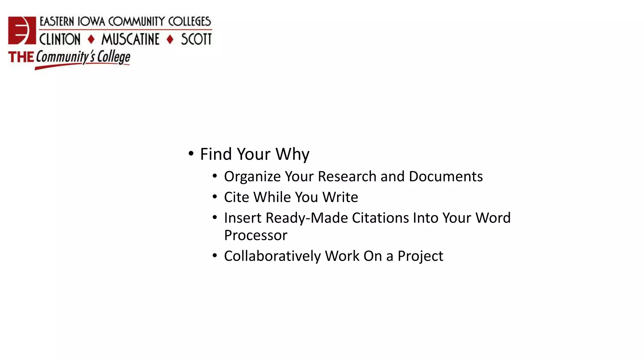 Bibliographic Reference Organization | PPT