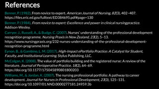 Portfolios come full circle in the world of work (SoTEL presentation) | PPT