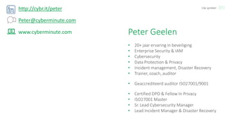 20200221 cybersecurity een praktische introductie | PDF | Information ...