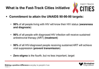 Birmingham HIV Fast Track City Ambition | PPT