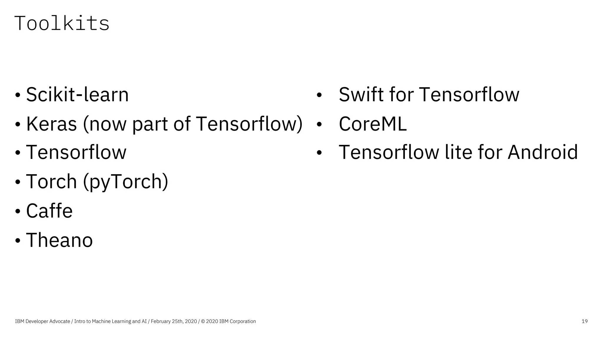 Intro to Machine Learning and AI | PPT | Free Download