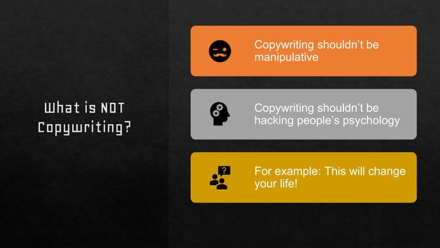 Copywriting secrets | PPT