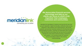 LoansPQ: A Loan Origination System by MeridianLink | PDF