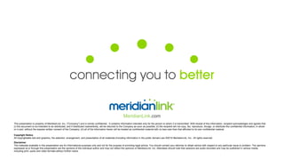 LoansPQ: A Loan Origination System by MeridianLink | PDF