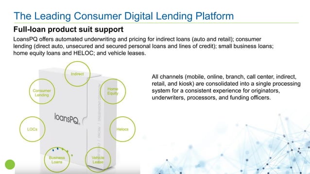 LoansPQ: A Loan Origination System by MeridianLink | PDF