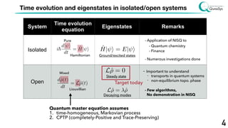 Variational Quantum Algorithm for Markovian Open Quantum Systems | PPT