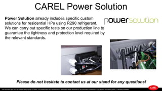 CAREL & Heat Pumps | PPTX | Home Appliances | Home & Garden