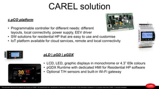 CAREL & Heat Pumps | PPTX | Home Appliances | Home & Garden
