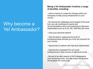Ye! Ambassador Overview 2020 | PDF | Social Networking | Internet