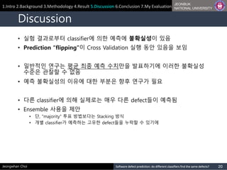 Software defect prediction: do different classifiers find the same defects? | PPT