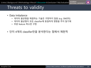 Software defect prediction: do different classifiers find the same ...