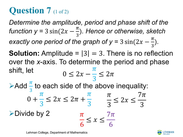 MAT-108 Trigonometry Midterm Review | PPT