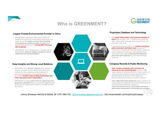 Environmental Governance in China Part 1 | PPT