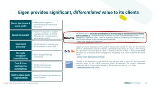 The Digital Innovation Award - Eigen Technologies | PPTX