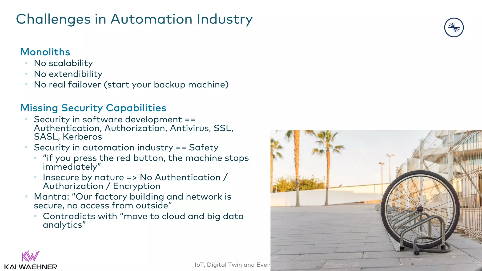 Iot Architectures For A Digital Twin With Apache Kafka Iot Platforms