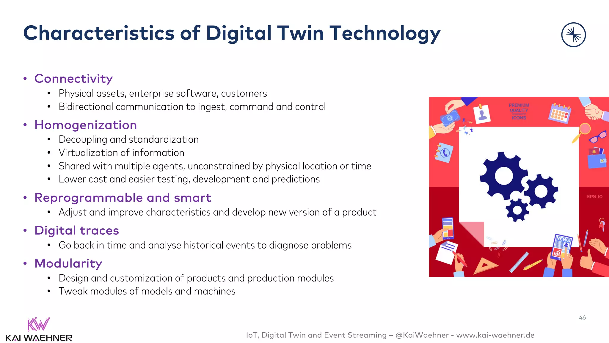 Iot Architectures For A Digital Twin With Apache Kafka Iot Platforms And Machine Learning Ppt