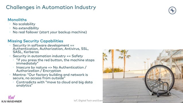 IoT Architectures for a Digital Twin with Apache Kafka, IoT Platforms ...